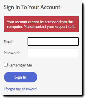 Restrict access to your account using IP address ranges